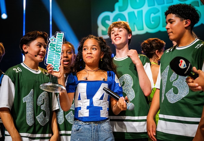 Meadow wint finale Junior Songfestival en gaat naar Georgië: ‘Kan het ...