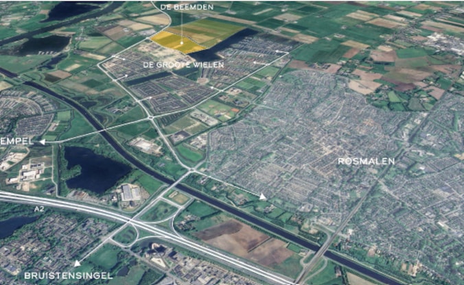 Start bouw 325 nieuwe woningen in De Groote Wielen Noord vanaf 2027 ...