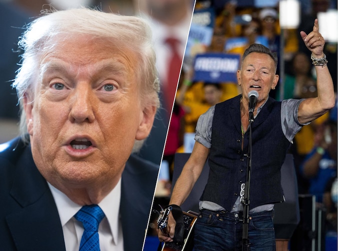 Donald Trump geeft doodgeschoten Alex Pretti trap na, Bruce Springsteen ...