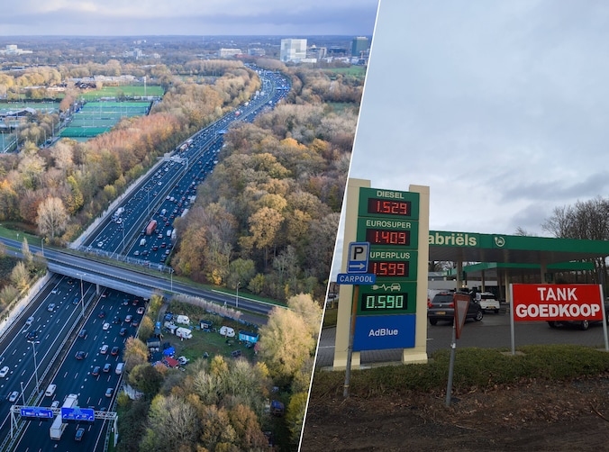 Liter benzine in België stuk goedkoper dan bij ons: 'Nederland gaat ...