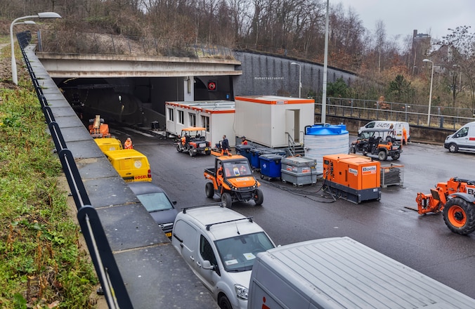 Hubertustunnel begin juli pas weer open; forse boete voor aannemer ...