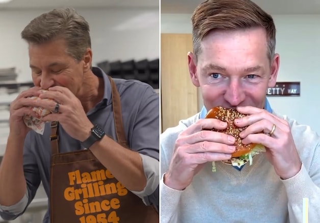 Burger King neemt ceo McDonald’s op de hak, fans zijn het eens: ‘Zo eet ...
