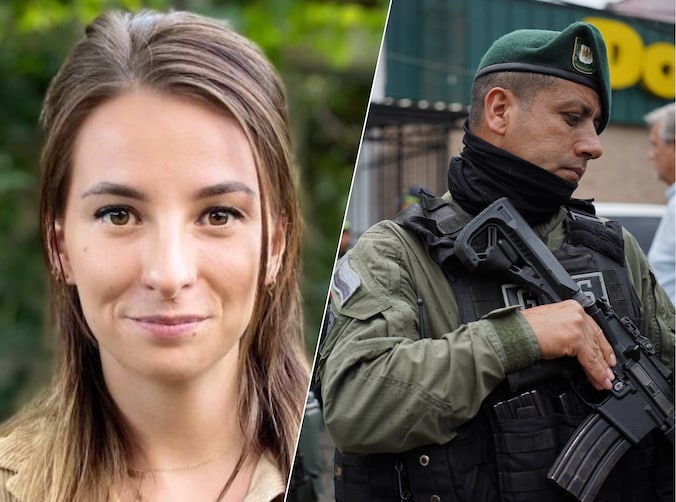 Terwijl ze wachtte op haar lunch werd Manon (27) op reis doodgeschoten ...
