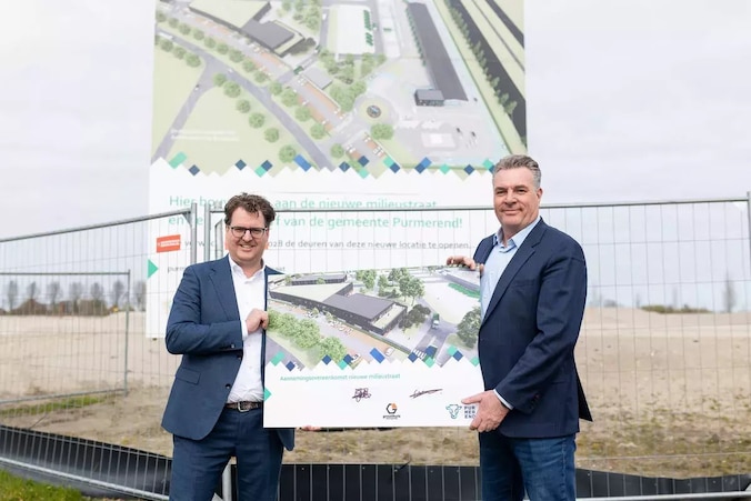 Purmerend bouwt nieuwe milieustraat en gemeentewerf in Baanstee Noord ...