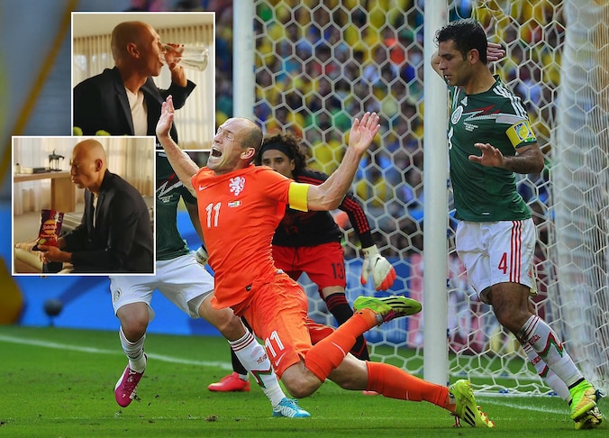 Arjen Robben schittert twaalf jaar na veelbesproken penalty in ...