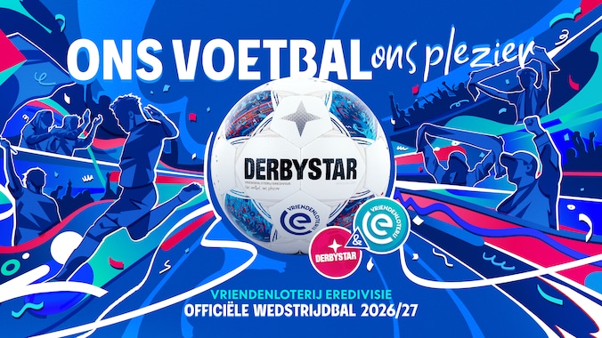 Eredivisie brengt ode aan 70-jarig bestaan met nieuwe wedstrijdbal ...