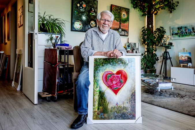 Jan J. Leijenhorst (89) betaalt ruim 1100 euro huur: ‘Veel geld, maar ...