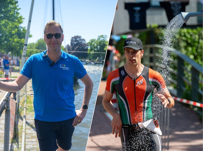 Gedroomde jubileumeditie Triathlon Woerden bezorgt Michel Moesbergen ...