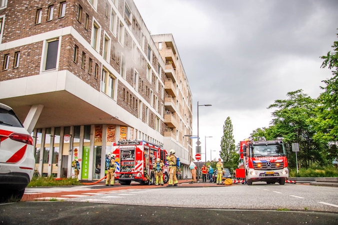 Appartementen ontruimd na brand bij woonlocatie Leger des Heils in ...