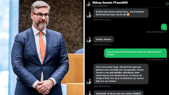 Eerder opgestapt D66-Kamerlid Sidney Smeets laat terugkeer open: ‘Er is ...