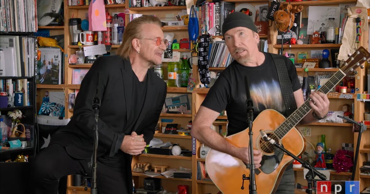 Bono en The Edge geven miniconcert voor Amerikaans radiostation | Show ...