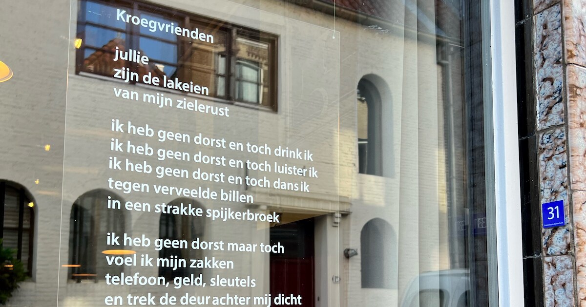 Spoorloos verdwenen gedicht van oud-wethouder Van Doesburg is terug ...