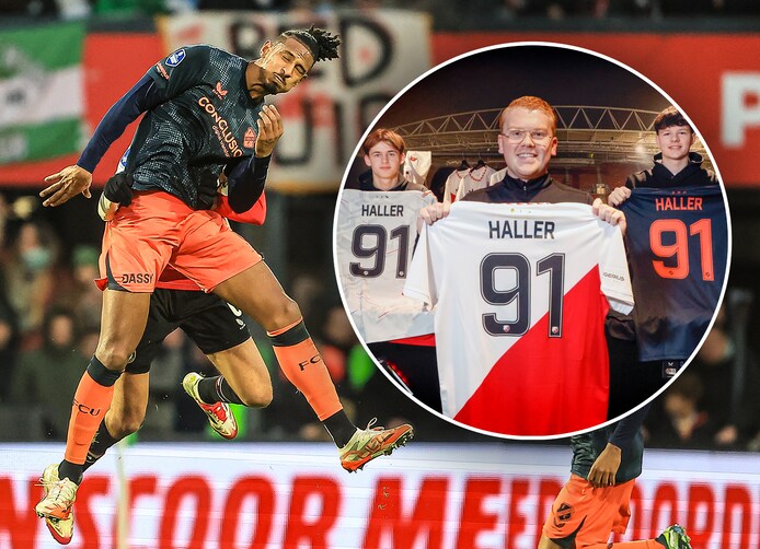 Waarom Sébastien Haller bij FC Utrecht met rugnummer 91 speelt | Voetbal | AD.nl