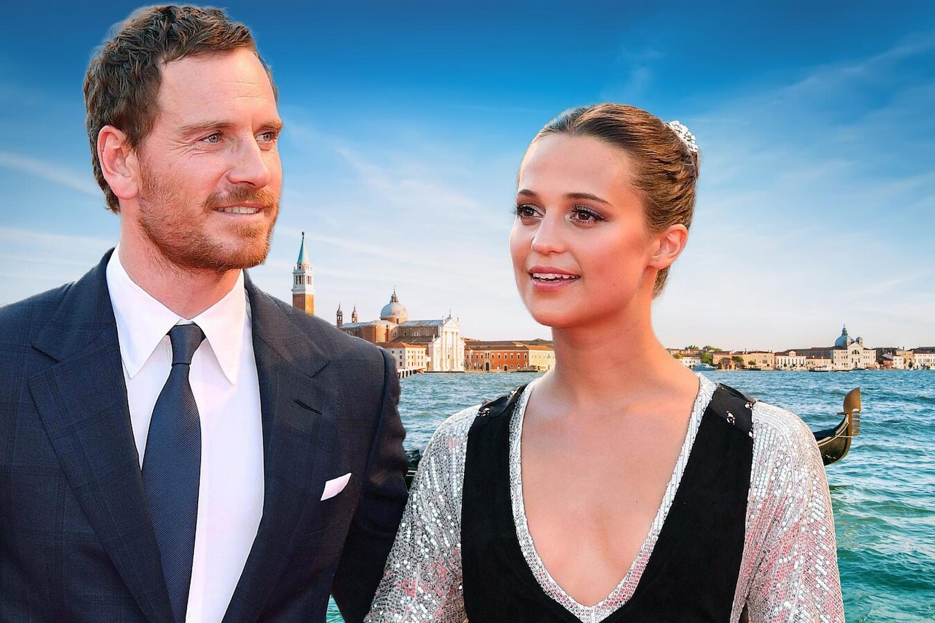 Verliefde acteurs kunnen niet echt van Venetië genieten | Foto | AD.nl