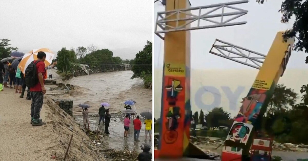 VIDEO | Brug stort in door tropische storm in Honduras | Home | AD.nl