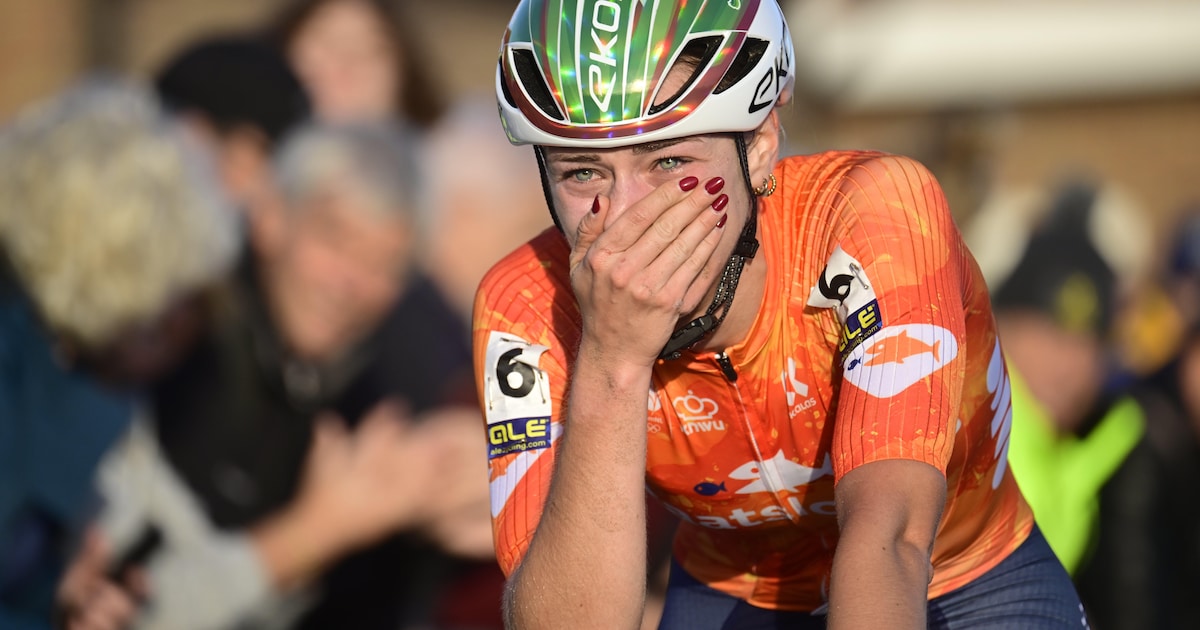 Inge van der Heijden verrast topfavoriete Lucinda Brand en grijpt in ...