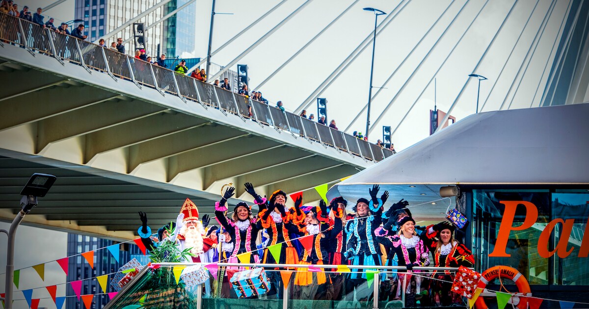 Rotterdam verwelkomt Sinterklaas op 18 november met een feestelijke ...