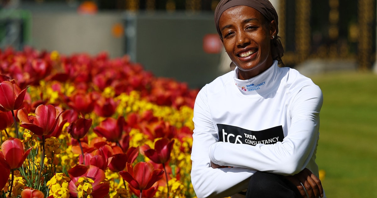 ‘Superzware’ Sifan Hassan liet de teugels even vieren na Parijs ...