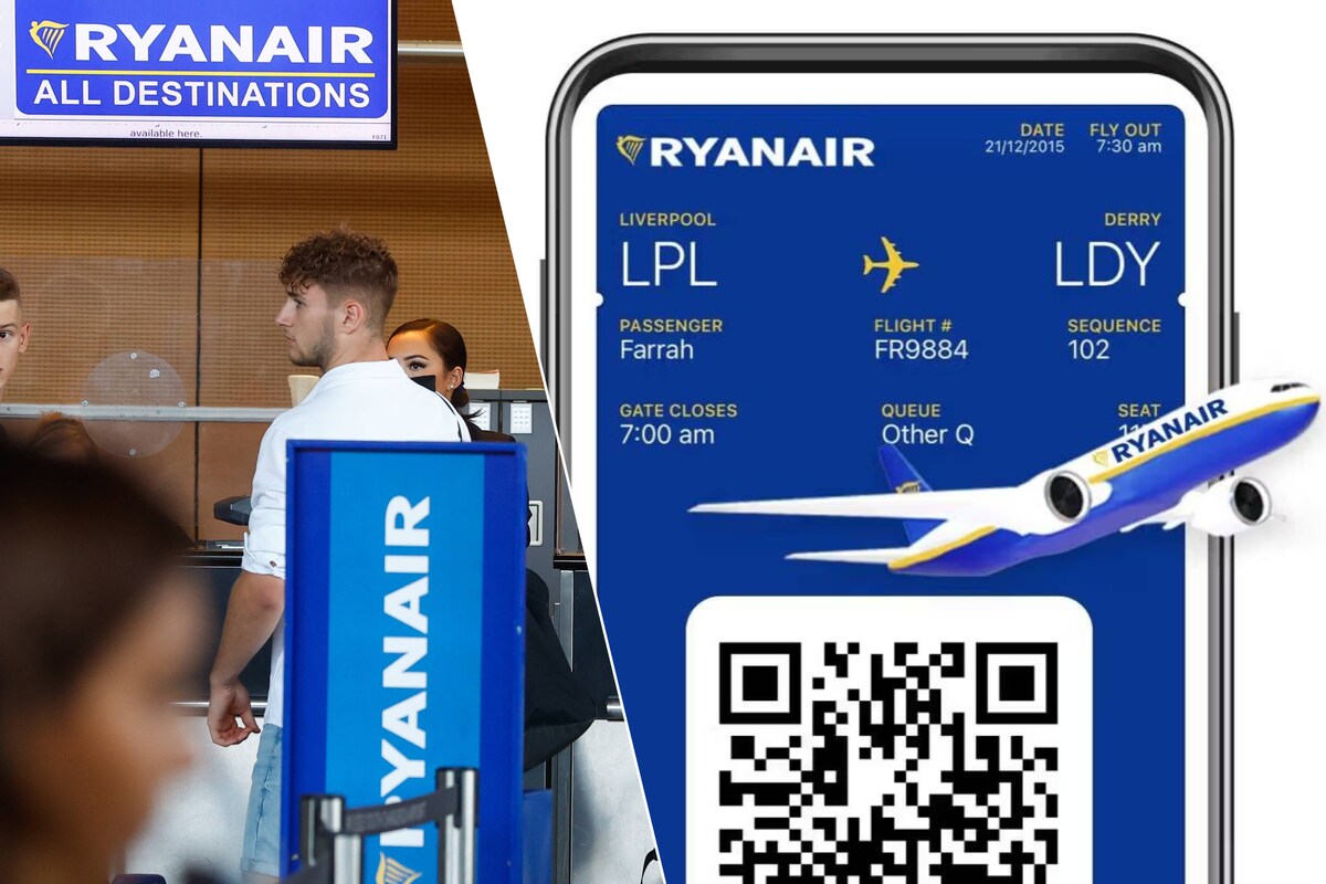 Vliegen met Ryanair vanaf woensdag alleen mogelijk met ticket in app ...