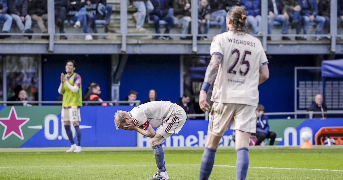 Tandeloos Ajax morst tegen PEC Zwolle dure punten in strijd om plek 2 ...