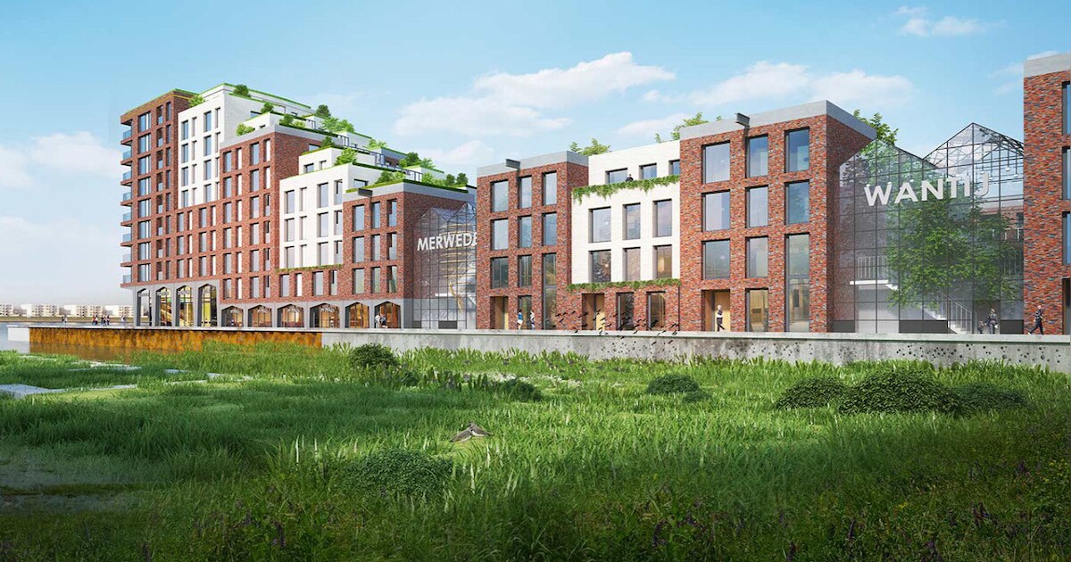 Nieuwbouwcomplex De Werv als entree van Dordtse Stadwerven | Dordrecht ...