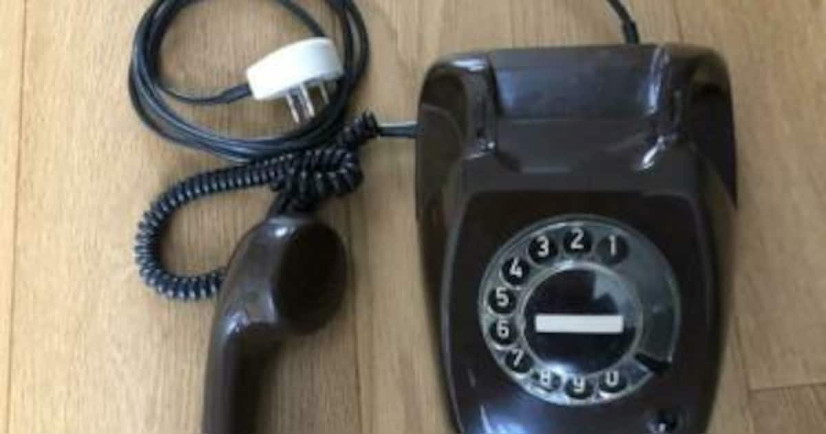 Weer even terug naar de jaren 80? Koop dan deze telefoon met ...
