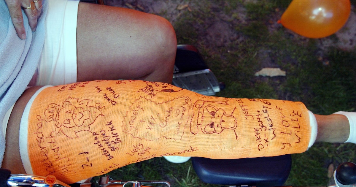 Geen nare spuiten meer na gipsbeen | Binnenland | AD.nl