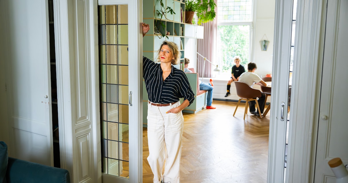 Ze zegde een gloednieuw huis af, nu woont Lidi in een authentiek pand ...