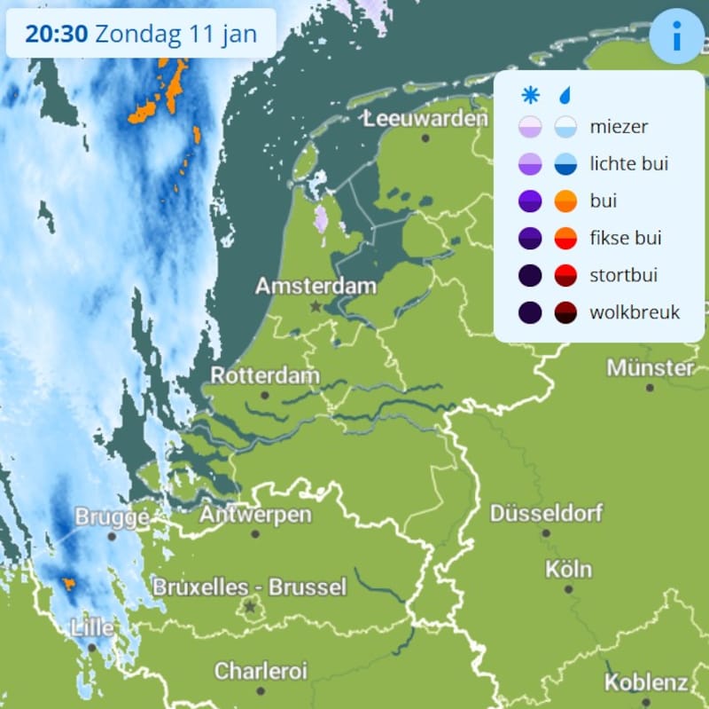 LIVE winterweer | Code oranje om ijzel uitgebreid, ook waarschuwing in ...
