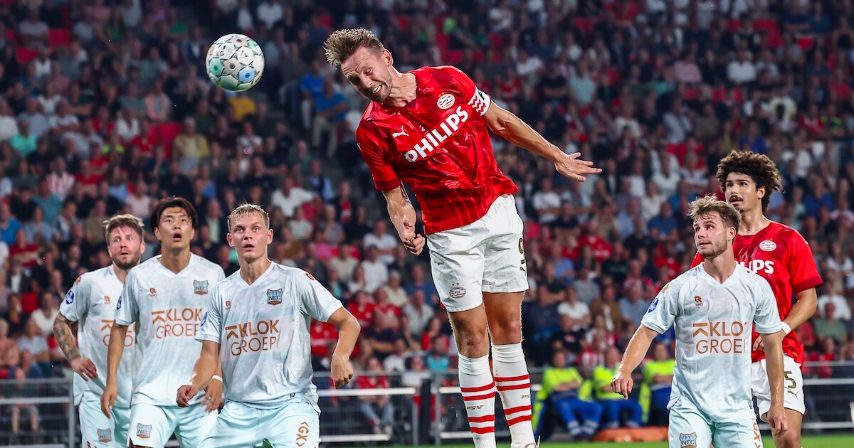 PSV hervat eredivisie tegen NEC, dit is het programma van het ...