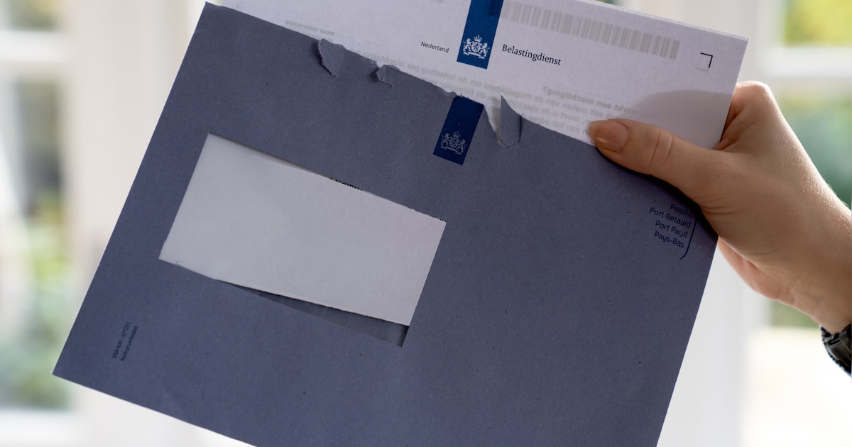 Belastingdienst stuurt 420.000 blauwe enveloppen: gemiddeld 254 euro ...