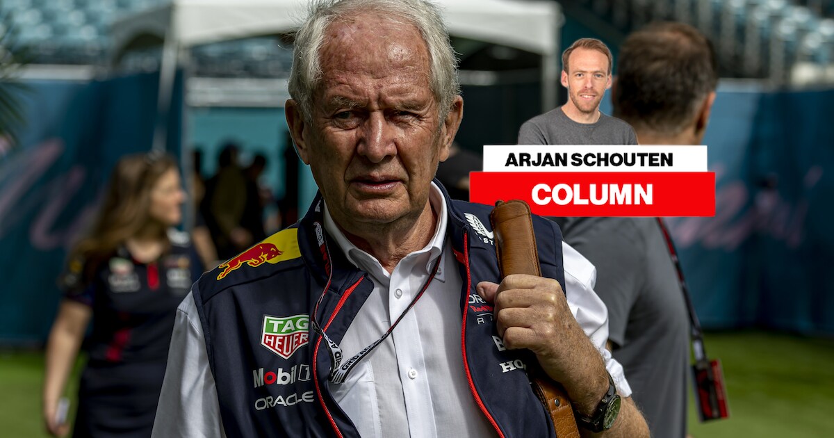 Column Arjan Schouten | Ook Helmut Marko kan dus niet zomaar alles ...