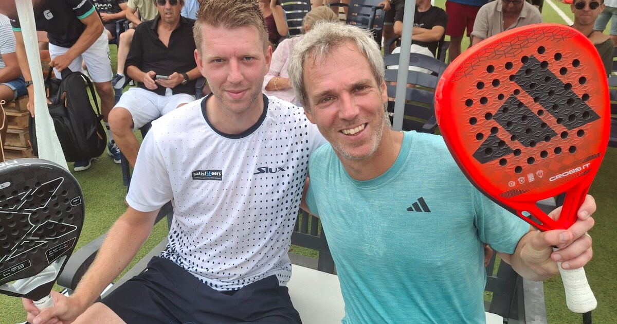 De Bruijne en De Waele stranden in padelfinale Breskens | Sluis | AD.nl