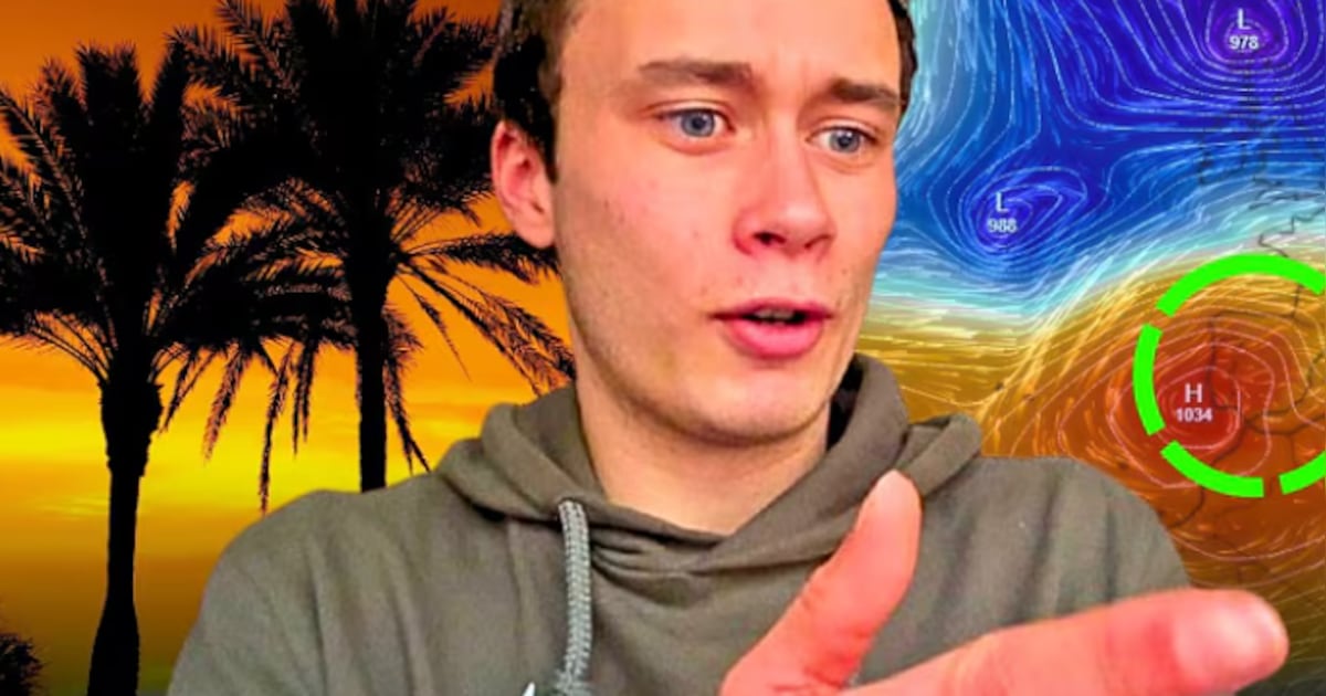 Jonge ‘weerinfluencer’ Jorge houdt Spanje in de ban: juiste ...