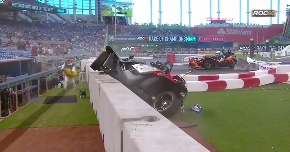 VIDEO: Flinke crash Pascal Wehrlein bij Race of Champions | Formule 1 ...