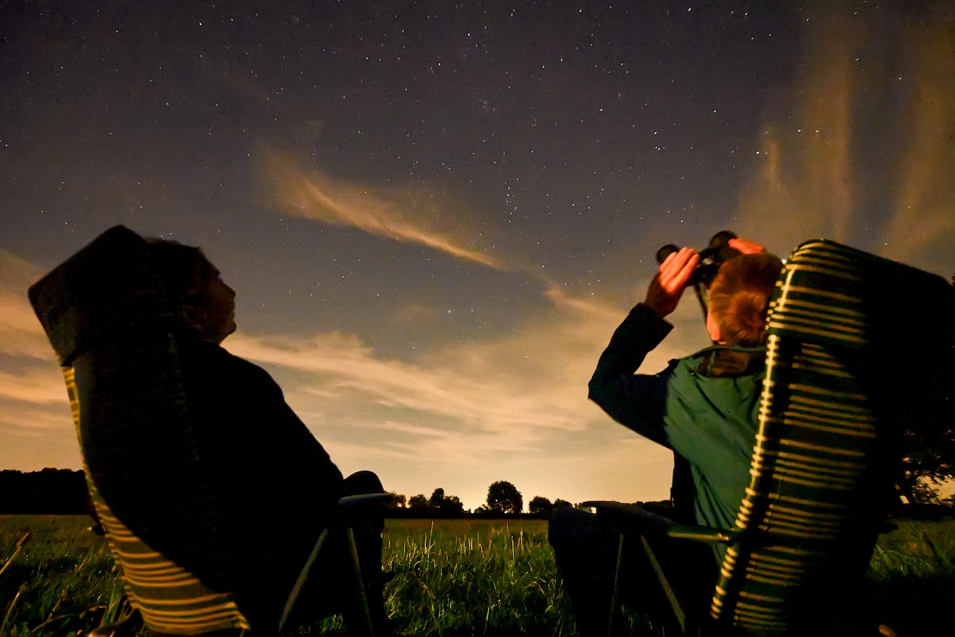 Urenlang turen naar de nachtelijke hemel voor een meteorenzwerm, ‘Ja ...