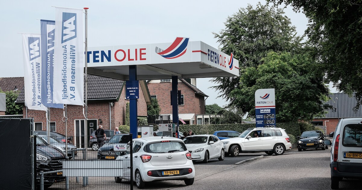 Laatste dag met korting tanken leidt tot drukte bij tankstations ...