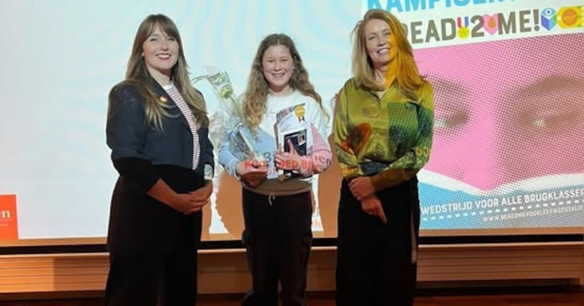 Vera Laan wint Helderse voorleeswedstrijd en gaat naar provinciale ...