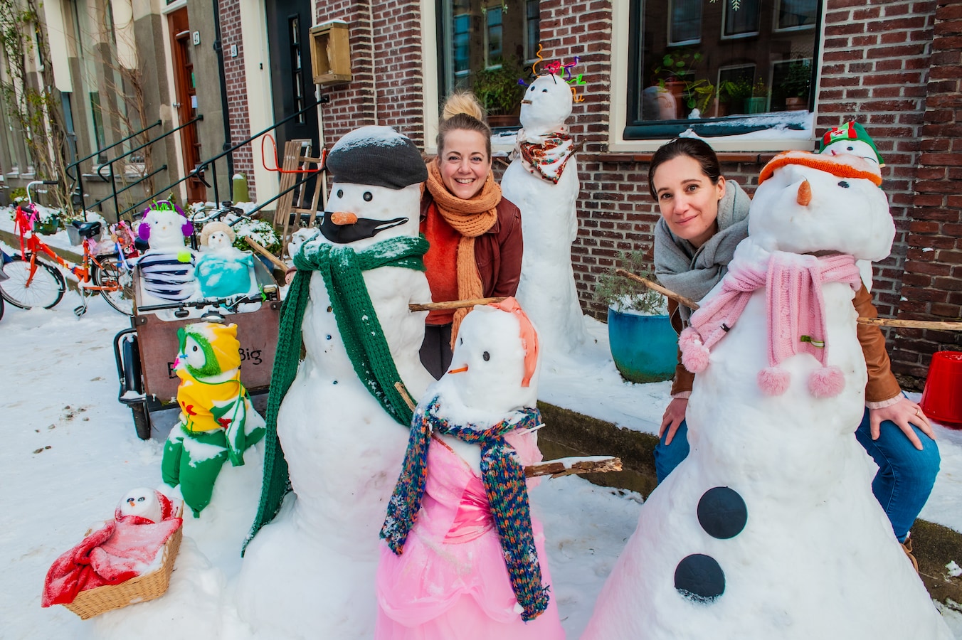 We zoeken de mooiste sneeuwpoppen uit Schiedam: stuur je foto in ...