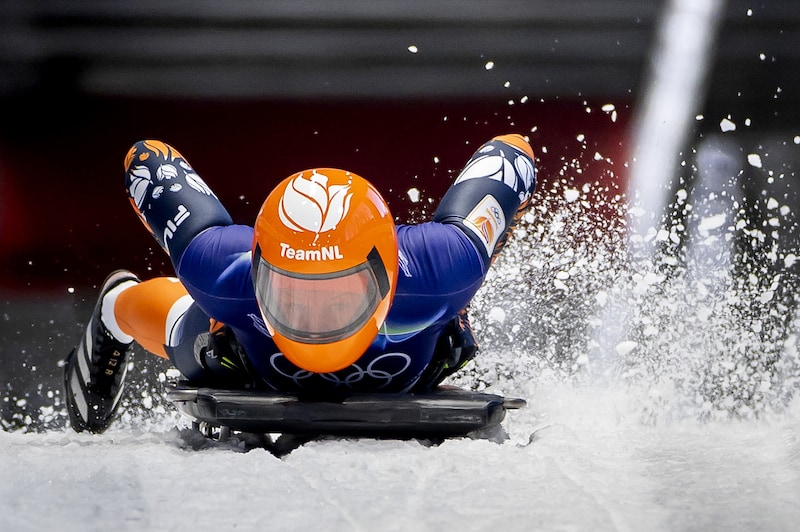 Skeletonster Kimberley Bos stelt teleur en eindigt buiten de top 10 ...