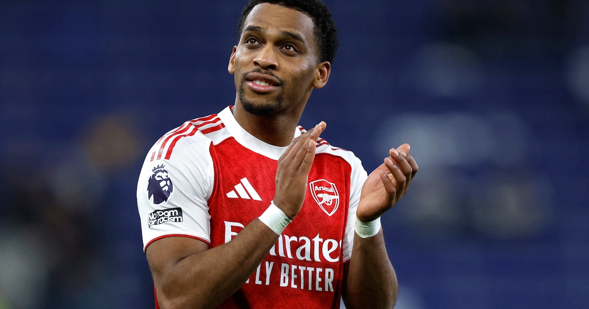 Voetbalpodcast | ‘Je ziet dat Jurrien Timber een leider van Arsenal is ...