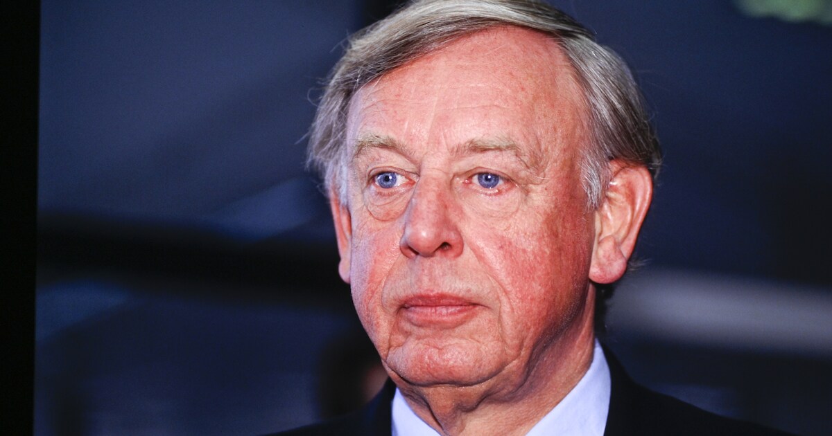 Miljardair en oprichter uitzendconcern Randstad Frits Goldschmeding (90 ...