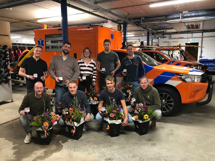 Monsterse redders in zonnetje gezet voor inzet tijdens watersnood in ...