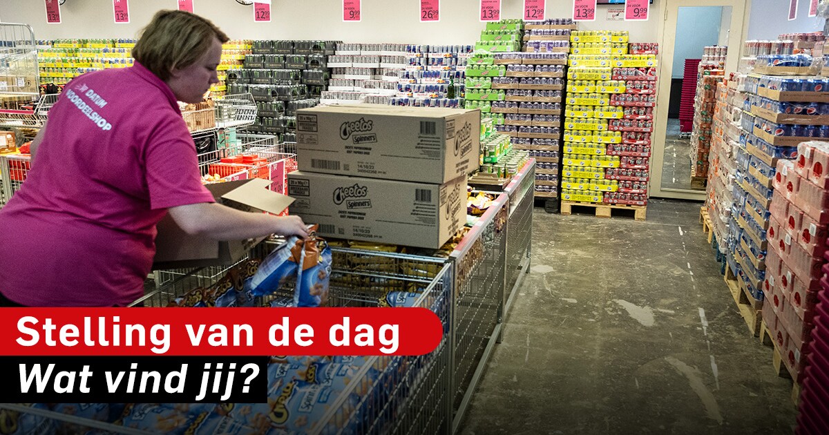 Stelling | Goed dat er winkels zijn die producten die over de datum ...
