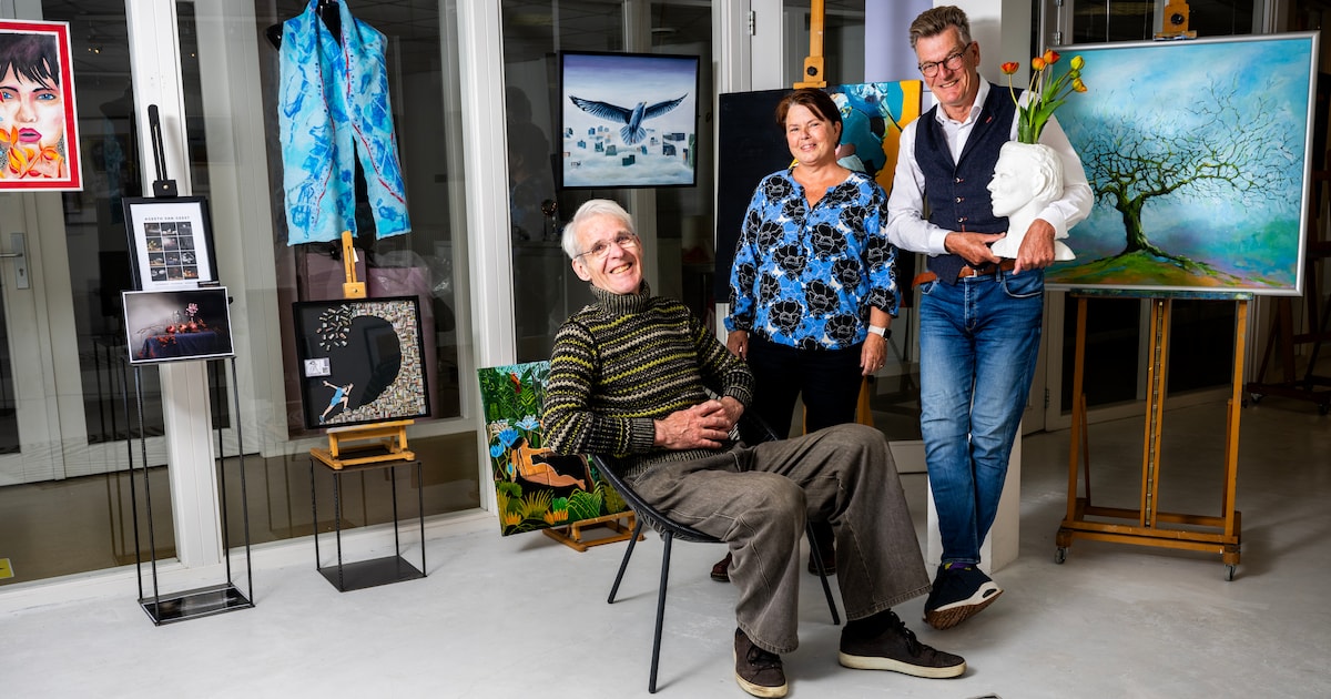 Kunstenaars openen atelier voor inwoners Nissewaard: ‘Kwetsbaar om ...