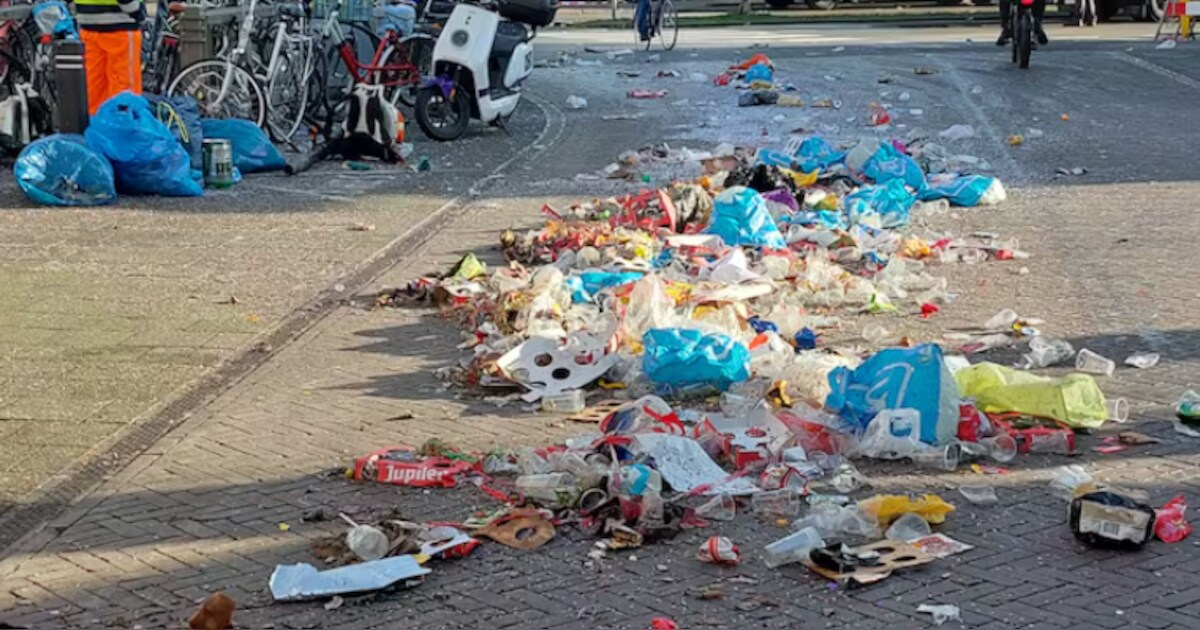 Hardcups zijn een succes in Breda, maar er zijn nog wel wat vlekjes weg ...