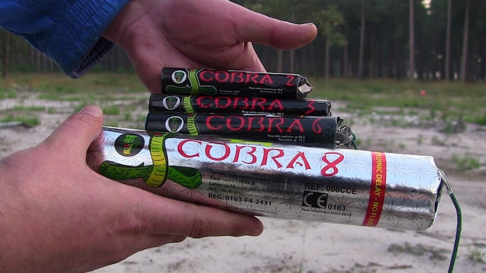 De Cobra is het favoriete explosief van criminelen: driehonderd stuks ...