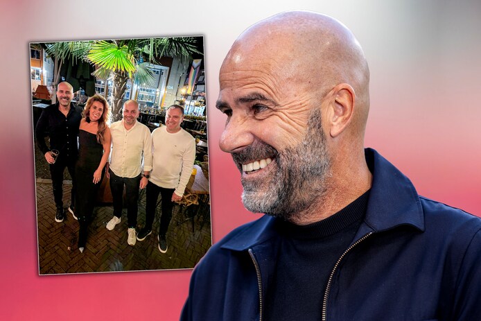 Peter Bosz een nors figuur? Tijdens zijn bruiloft ging hij met ...