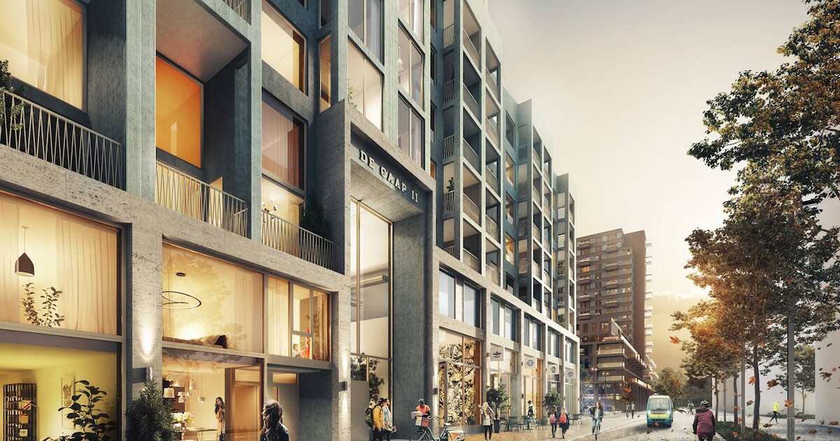 Capelle tikt Rotterdamse hoogtes aan: plannen voor woontoren van 150 ...