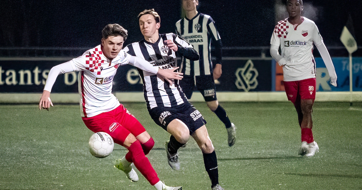 ‘Jonkie’ Tom Sas (21) dragende kracht bij Kozakken Boys: ‘Onze fans ...